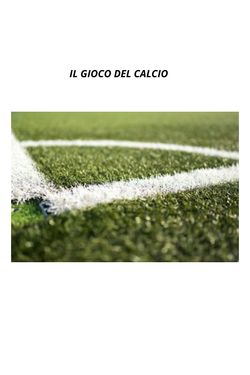 Book Creator | Il gioco del calcio