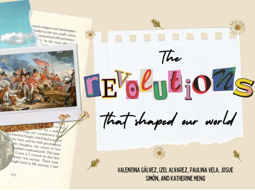 Book Creator | The Revolutions that Shaped our World