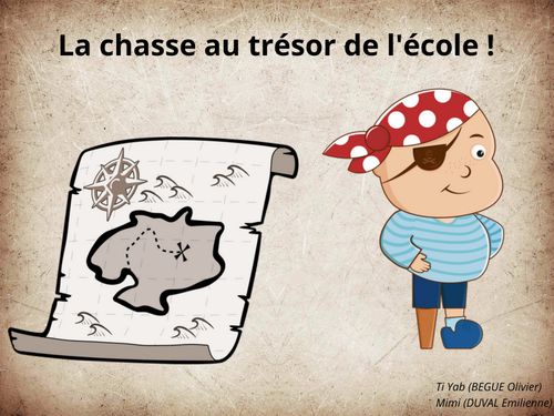 Book Creator | La chasse au trésor de l'école