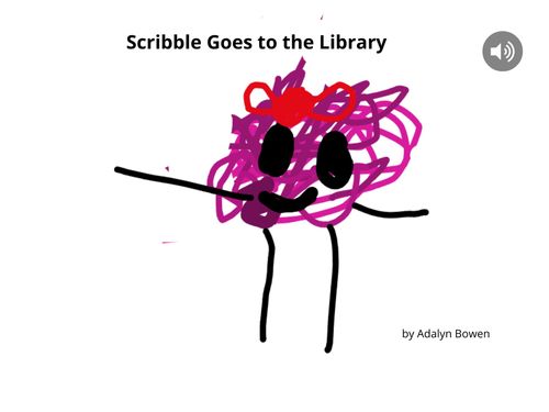 Book Creator | Scribble Goes to the Library
