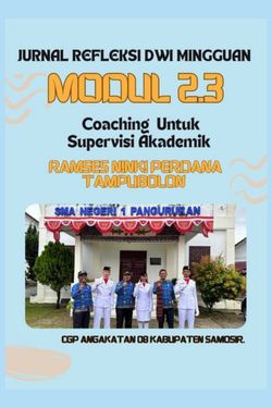 Book Creator | JURNAL REFLEKSI DWI MINGGUAN MODUL 2.3 ( COACHING UNTUK SUPERVISI AKADEMIK )