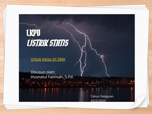 Book Creator | LKPD Listrik Statis Kelas XII
