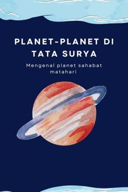 Book Creator | Planet-planet di Tata Surya