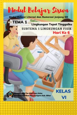 Book Creator | MODUL TEMA 1 KELAS 6