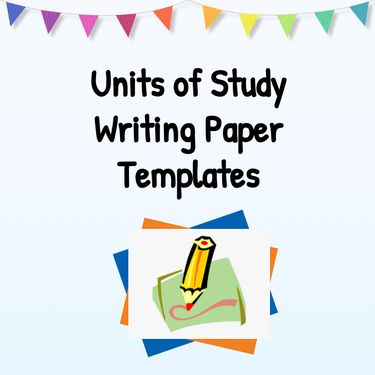 Book Creator | Units of Study Writing Paper Templates