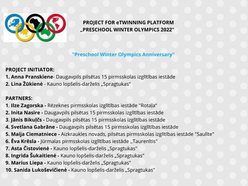 Book Creator | PRESCHOOL WINTER OLYMPICS 2022