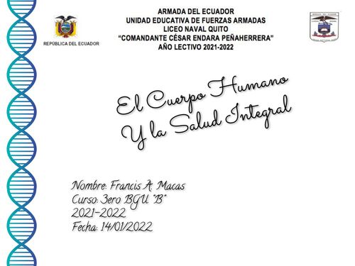 Book Creator | El cuerpo humano y la salud integral