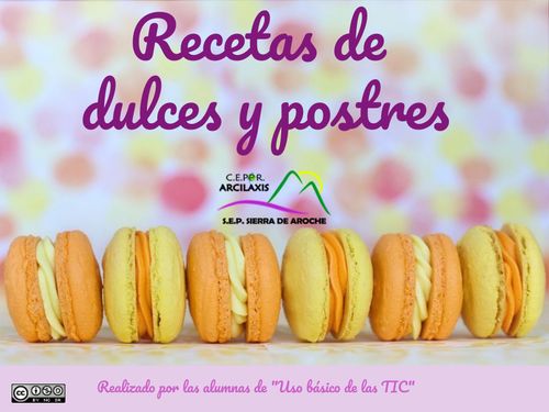 Book Creator | Recetas de dulces y postres