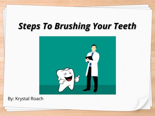 Book Creator | (copy) Steps To Brushing Teeth