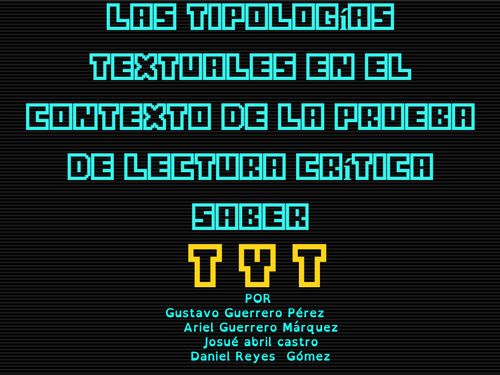 Book Creator | La importancia de las tipologías textuales