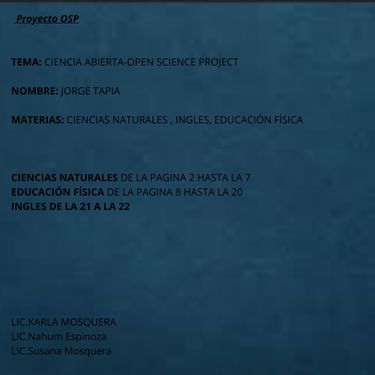 Book Creator | PROYECTO OSP