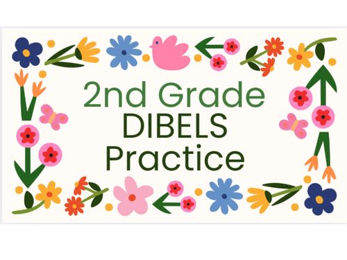 Book Creator | 2nd Grade Dibels Practice
