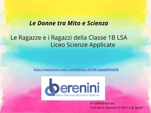 Book Creator | Le Donne tra Mito e Scienza