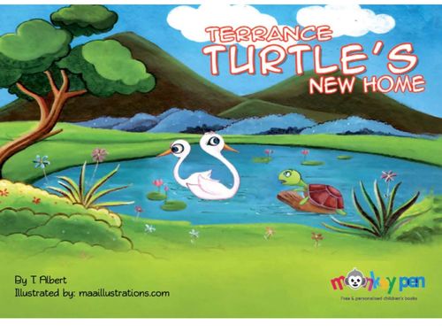Book Creator | "Terrance Turtle's New Home"