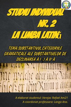 Book Creator | studiu la limba latina