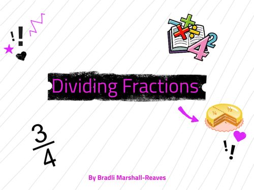 Book Creator | Dividing Fractions