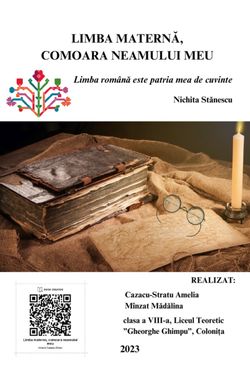 Book Creator | Limba materna, comoara neamului meu