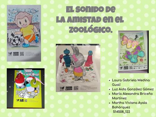 Book Creator | El sonido de la amistad en el zoologico
