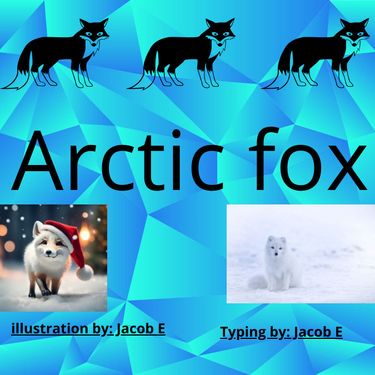 Book Creator | Information about artic foxes