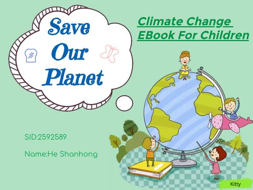 Book Creator | Save our planet