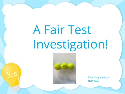Book Creator | Fair Test Investigation