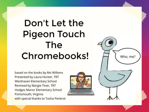 Book Creator | Don't Let the Pigeon Touch The Chromebooks