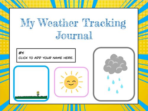Book Creator | My Weather Journal
