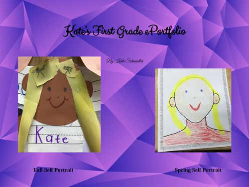 Book Creator | (copy) (copy) (copy) First grade portfolio template