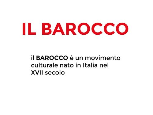 Book Creator | IL BAROCCO
