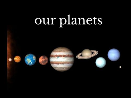 Book Creator | Our planets