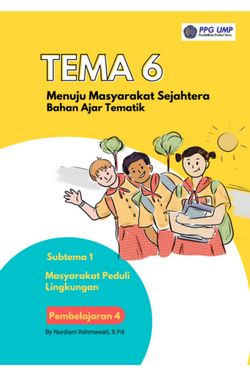 Book Creator | Bahan Ajar Kelas 6 Tema 6