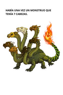 Book Creator | El monstruo de 7 cabezas