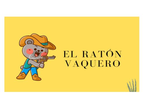 Book Creator | El ratón vaquero