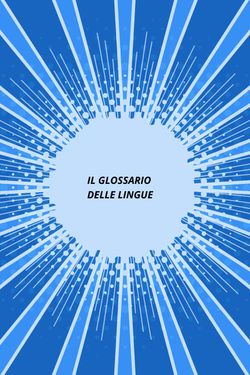 Book Creator | IL GLOSSARIO DELLE LINGUE