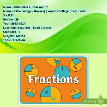 Book Creator | MATHS