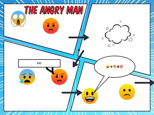 Book Creator | The angry man