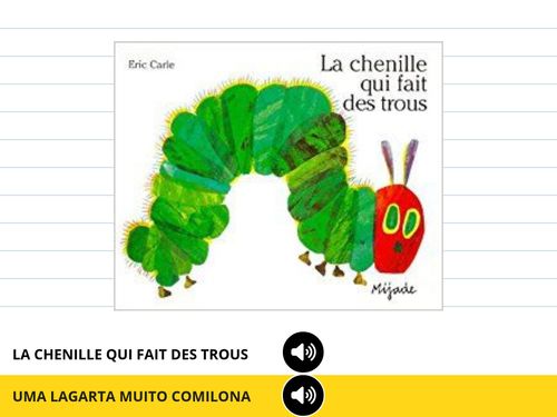 Book Creator | La chenille qui fait des trous