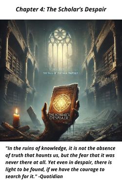 Book Creator | Chapter 4: The Scholar’s Despair Light in the Darkness: The Fall of the False Prophet