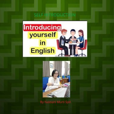 Book Creator | SELF INTRODUCTION