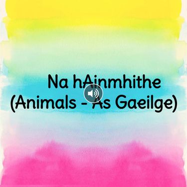 Book Creator | Animals As Gaeilge