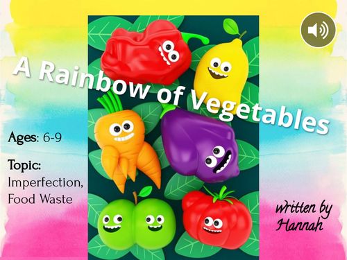 Book Creator | A rainbow of vegetables