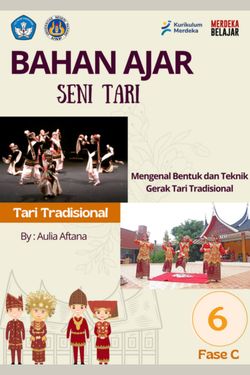 Book Creator | Bahan Ajar Seni Tari Kelas 6