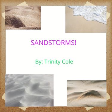 Book Creator | Sandstorms