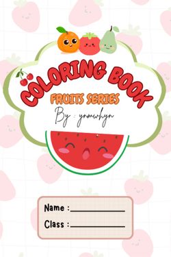 Book Creator | COLORING BOOK FRUITS SERIES