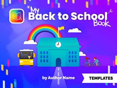 Book Creator | My Back to School Book (Templates)
