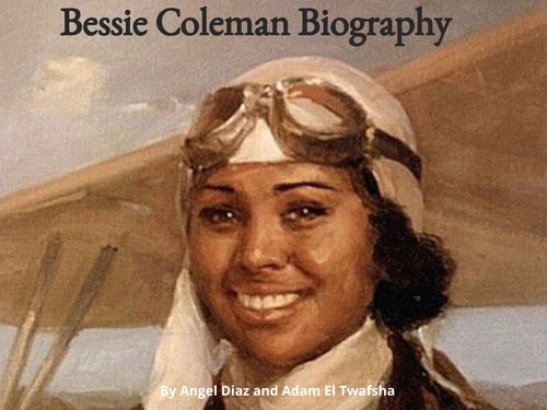 Book Creator | Bessie Coleman: