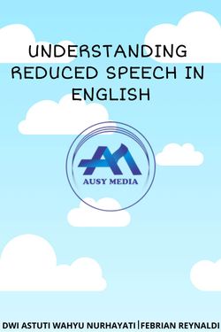 Book Creator | Understanding Reduced Speech in English
