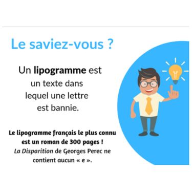 Book Creator | Lipogrammes