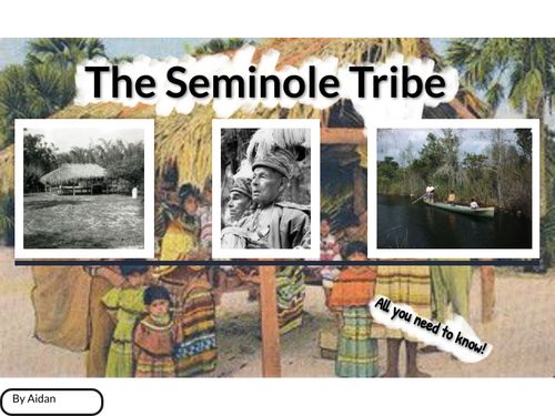 Book Creator | The Seminole Tribe