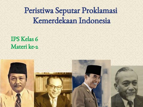 Book Creator | Peristiwa Seputar Proklamasi
